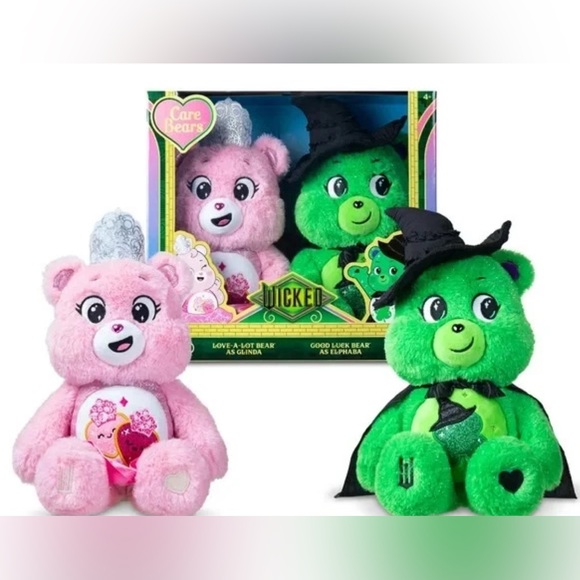 Care Bears | Toys | Care Bears New Sealed Htf Wicked Care Bears Plush ...